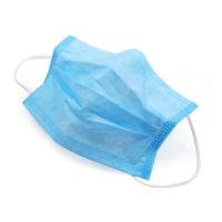China 25 Grams Disposable Face Mask High Filtration Capacity Anti Dust  No Pressure To Ears for sale