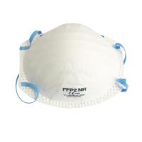 China Head Wearing Disposable Dust Mask , Cupped Face Mask Absorption Odor for sale