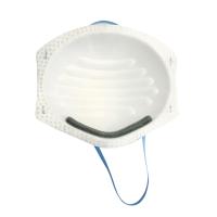 China Head Wearing Disposable Dust Mask , Cupped Face Mask Absorption Odor for sale