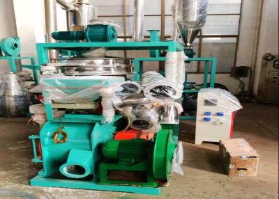 China Infusion Tube PVC Pulverizer Machine Dust Free Double Cooling System Fully Sealed for sale