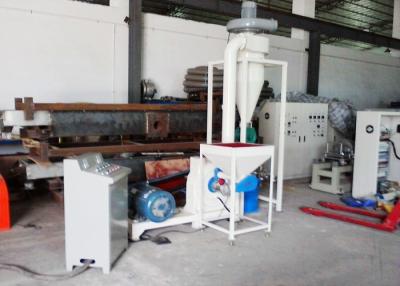 China Steel Blade 75kw Plastic Scrap Grinder Turbo 800 Voltage Protection High Speed for sale