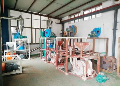 China 80 Mesh 22kw Plastic Milling Machine Energy Saving Dust Free Compact Structure for sale