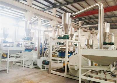 China 550KG / H Plastic Grinding Mill 50HZ Compact Structure Energy Saving for sale