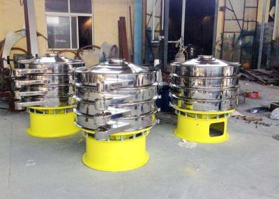 China Rotary Vibrating Sieve Machine Exquisite Mesh Changing 1500r / Min 1.1kw for sale