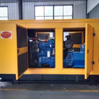 China Silent 100kVA 350kW 24000 Watt Closed Type Diesel Generator for 3 Phase Power Supply for sale