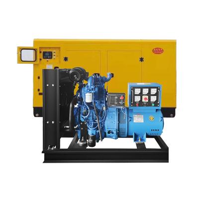 China Silent 60hz Power Plant 30kw Electric Diesel Engine Generator Set with Copper Alternator for sale
