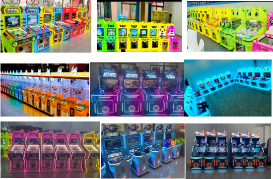 Cute Baby Coin Operated Children Game Machine Video Game Machine For FEC Business 6