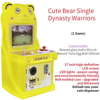 China Mini Cute Bear Coin-operated Arcade Game-Fun Joystick Game for sale