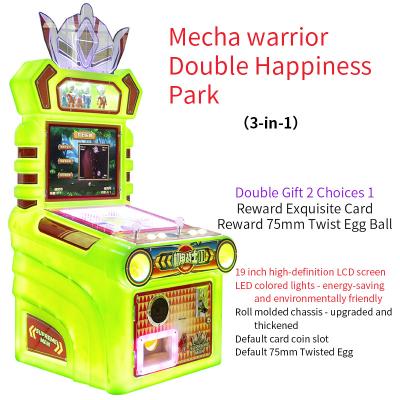 China Warrior Arcade Coin-operated Mechanical Warrior Two-player Happy Park Game Machine for sale