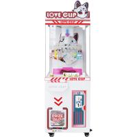 China Red Coin Operated Clip Machine Game for sale