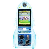 China Arcade Game Console Design Children'S Indoor Play Star Rocket Single-Button Three-In-One for sale
