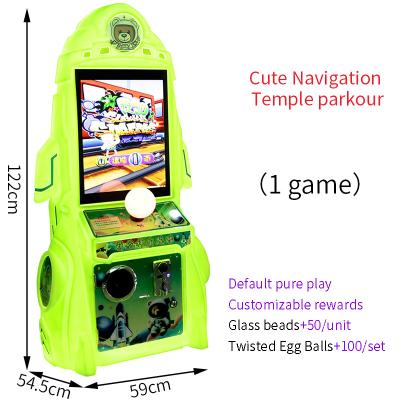 China Rocket Theme Park Parkour Game With Fast-paced Gameplay And Endless Adventure Journey Arcade Game for sale