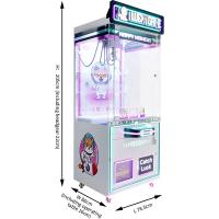 China Deluxe Claw Game Machine Glittery Exterior for sale