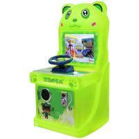 China A Cute Cartoon Bear Coin-operated Double-player Racing Game Machine for sale