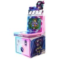China Explosive Button Coin-Operated Future Little Star Games Children'S Arcade Single Key Game Console Released for sale