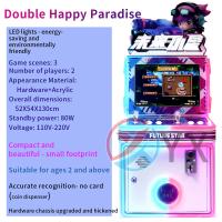 China 19-Inch Indoor Double-player Happy Paradise Coin-operated Game Machine for sale