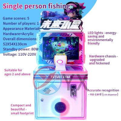 China Single-player Fishing Indoor Coin-operated Racing Game Arcade Game Machine for sale