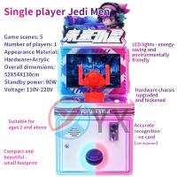 China High Quality Children'S Single Player Factory Cute Little Star Bullet Coin-Operated Mini Racing Gun Machine for sale
