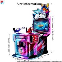 China Double Player Children'S Game Machine Gun Fire Storm Parent-Child Game Mall Arcade for sale