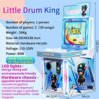 China Children'S Drum King Button Tapping Game For All Age Groups Video Game Coins Will Be Recorded for sale