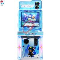 China Big Fish Eating Small Fish Hungry Predator Fish Eat Fish Joystick Coin-Operated Game Machine for sale