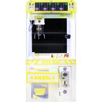 China Yellow Coin-Operated LED Desktop Hardware Claw Arcade Machine for sale