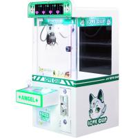 China Green Coin-Operated LED Desktop Hardware Claw Arcade Machine for sale