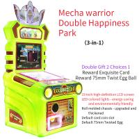 China High-definition Screen Video Game Console Arcade Game Double-player Happy Park Game Machine for sale