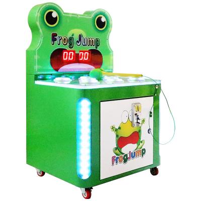 China Frog Video Device Coin-operated Arcade Machine Children's Game Crazy Hammer Machine for sale