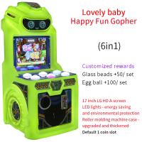 China Coin-operated Pet Hamster Patting Game Console Indoor Children's Arcade Machine for sale