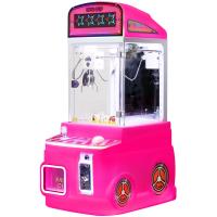 China Pink Customized Mini Claws In Various Colors Coin-operated Plush Toy Arcade Game for sale