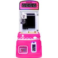 China Pink Customized Mini Claws In Various Colors Coin-operated Plush Toy Arcade Game for sale