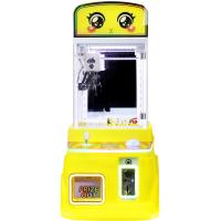 China Yellow New Mini Fire Truck Toy Automatic Vending Machine Coin-operated Fun Doll Machine for sale