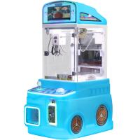 China Display Screen-equipped Blue Automatic Vending Machine Children's Arcade Game Mini Claw Machine for sale