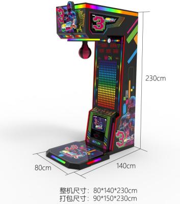 China Large Indoor Entertainment Coin-operated Cartoon-themed Arcade Boxing Game Machine for sale