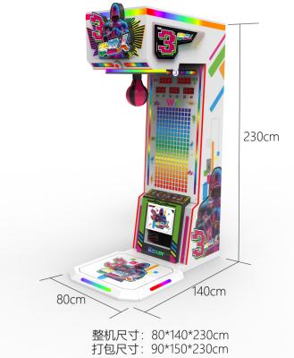 China Large Coin-operated Boxing Arcade Game Punching The Machine for sale