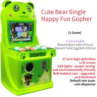 China Newly Popular Arcade Coin-operated Children's Groundhog Video Game Machine for sale