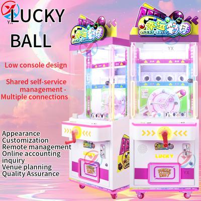 China Lucky Ball Prize Children's Arcade Skill Game Coin-operated Vending Machine for sale