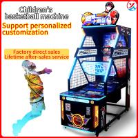 China Arcade Coin Operated Amusement Park Facility Basketball Arcade Game Machine for sale