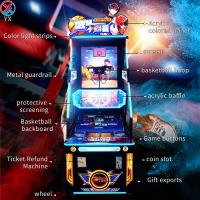 China Arcade Coin Operated Amusement Park Facility Basketball Arcade Game Machine for sale