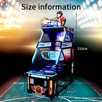 China Arcade Coin Operated Amusement Park Facility Basketball Arcade Game Machine for sale