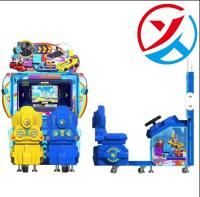 China Game Center Indoor Electronic Double People Simulator Racing Car Game Machine with Video for sale