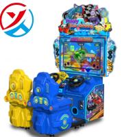 China Game Center Indoor Electronic Double People Simulator Racing Car Game Machine with Video for sale
