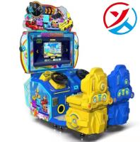 China Game Center Indoor Electronic Double People Simulator Racing Car Game Machine with Video for sale