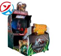 China Colorful Park Coin Operated Arcade Game JURASSK PARK Simulation Machine for sale
