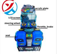 China 42-inch Coin Operated Kids Racing Simulator Arcade Machine FEC Amusement Game Center for sale