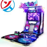 China Hand Pump It up Arcade Dance Machine Dance Central Somatosensor Game Machine for sale