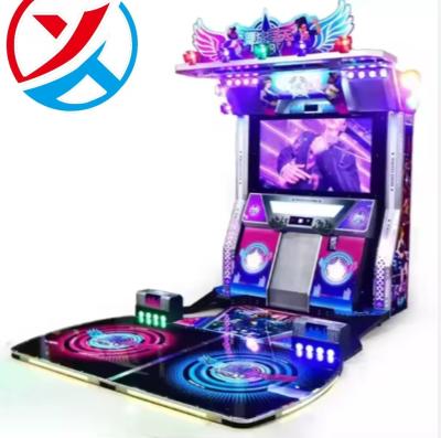 China Hand Pump It up Arcade Dance Machine Dance Central Somatosensor Game Machine for sale