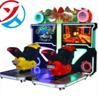 China 2 Player Simulator Arcade Motorbike Game Machine Coin Operated Driving Game Machine for sale