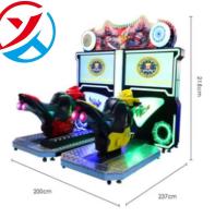 China 2 Player Simulator Arcade Motorbike Game Machine Coin Operated Driving Game Machine for sale